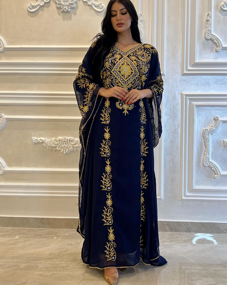 SALE New Moroccan Dubai Kaftans Farasha Abaya Dress Very Fancy Long ...