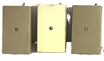 Lot of 3 Vintage Western Electric / Bell System External Ringers Bells ...