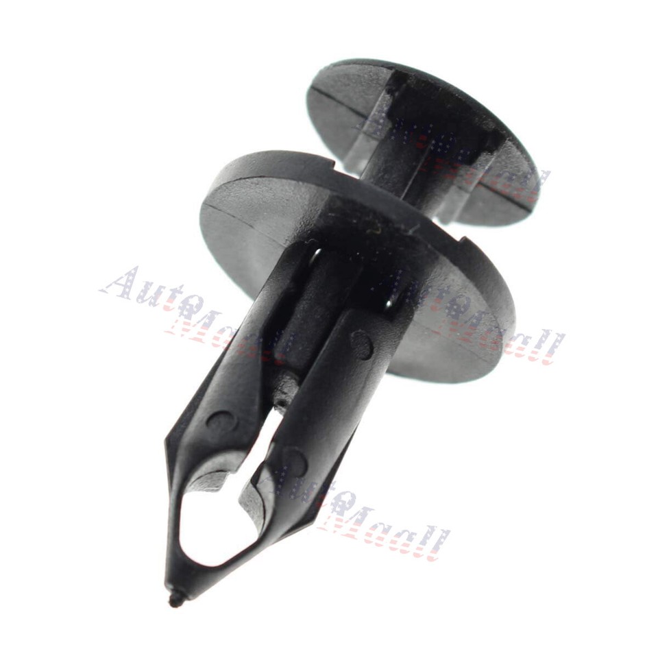 100pcs Nylon Push Type Retainer Clips for 8mm Hole GM 21030249 Chrysler ...