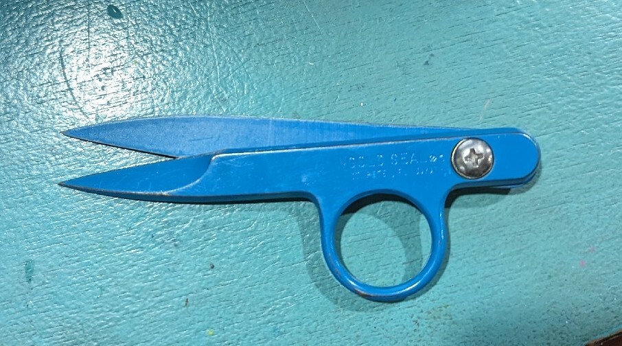Vintage Blue Gold Seal Scissors Shears Nippers St Pete Florida | eBay