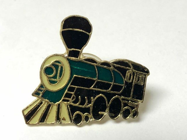 Train Hat Lapel Pin | eBay