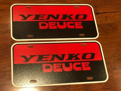 1970 CHEVROLET NOVA YENKO DEUCE "YENKO DEUCE" RED AND BLACK LICENSE ...