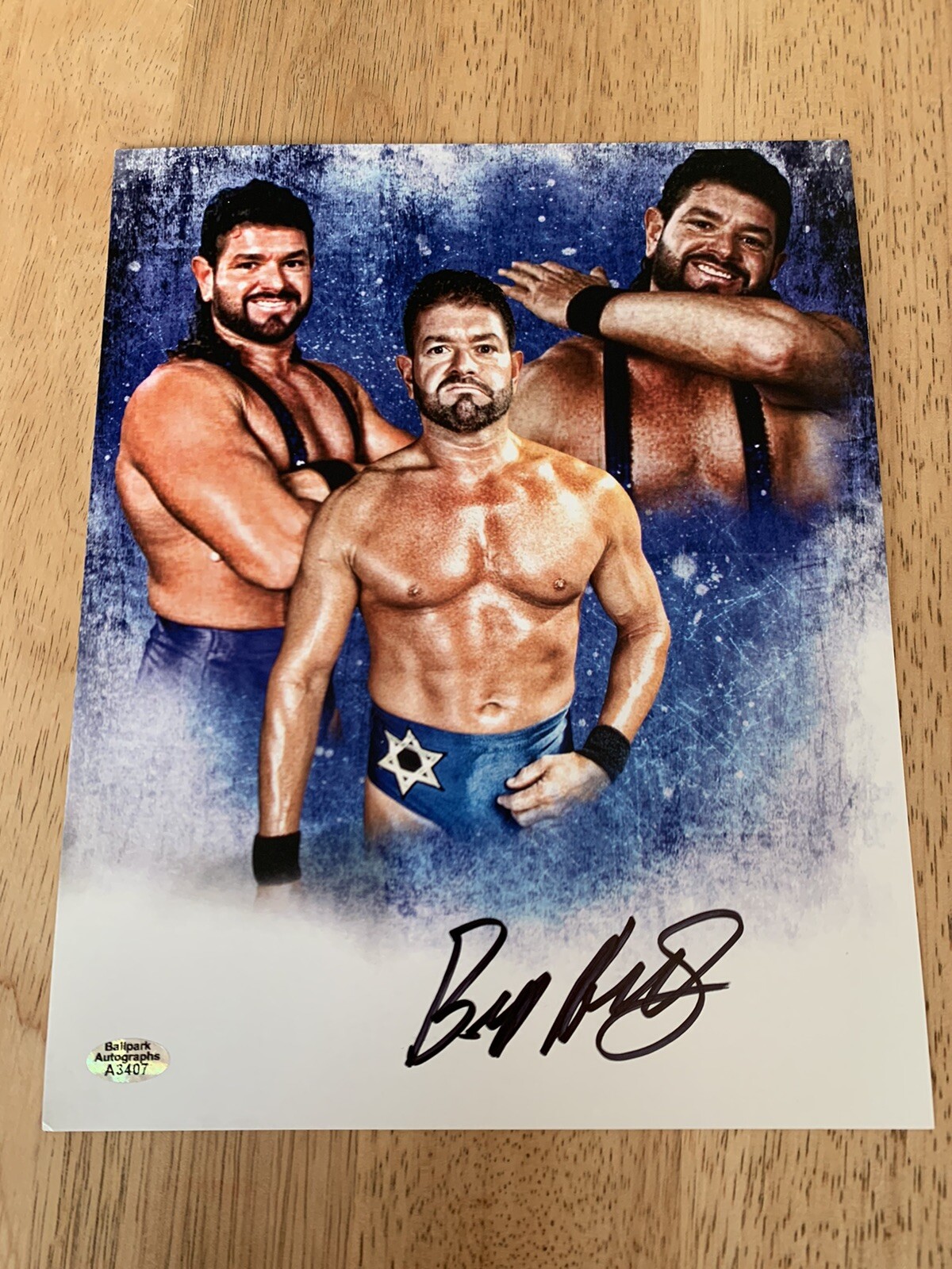 BARRY HOROWITZ SIGNED 8x10 PHOTO WWF WWE WCW AEW ECW WRESTLING WITH ...