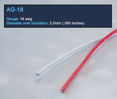 DH Labs AG-18 Solid Silver Hook Up Wire By The Foot DIY | eBay