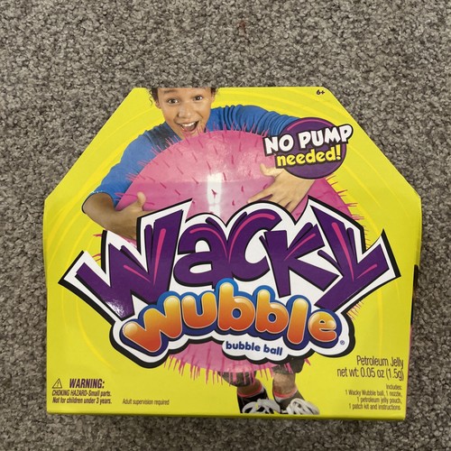 Wacky Wubble Bubble Ball No Pump Needed Color Pink | eBay