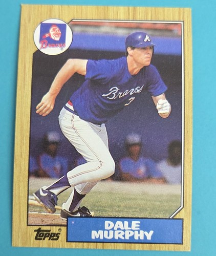1987 Topps #490 Dale Murphy Baseball Card Buy 10+ 50% Off S8 | eBay
