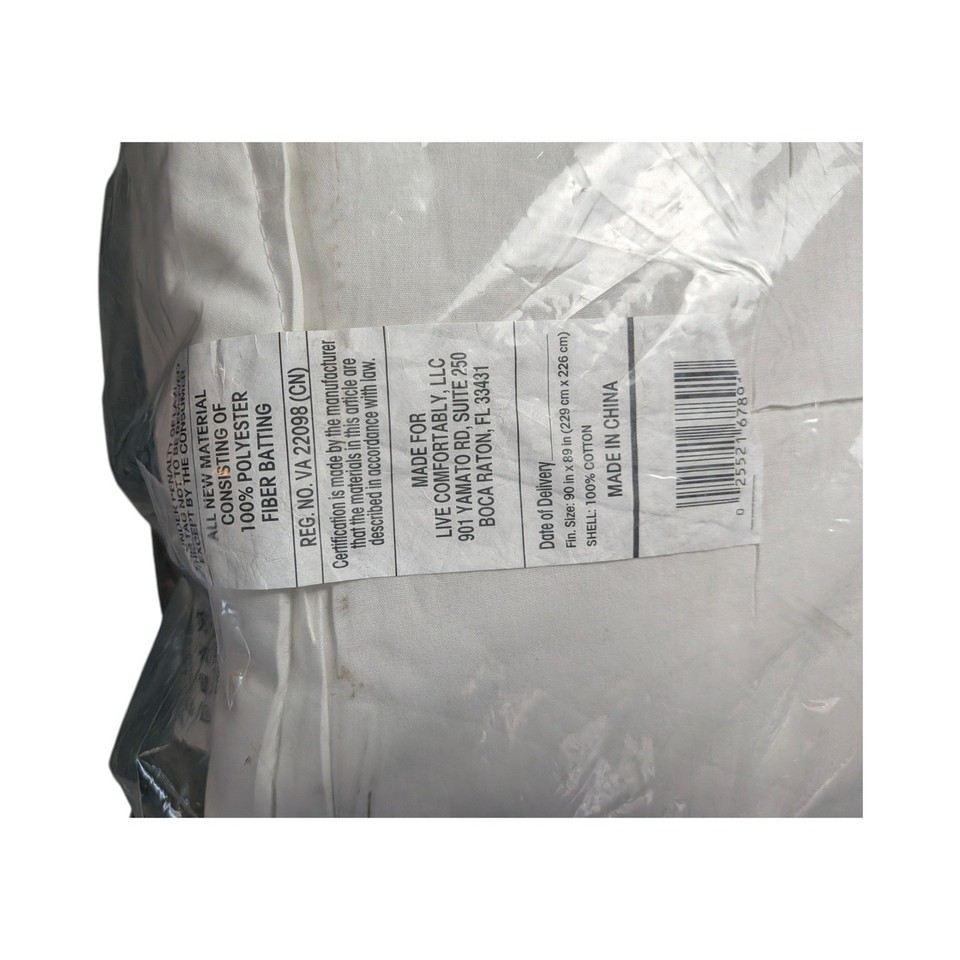 IHG Hotels Resorts White Queen Medium Weight Down Alternative Duvet ...