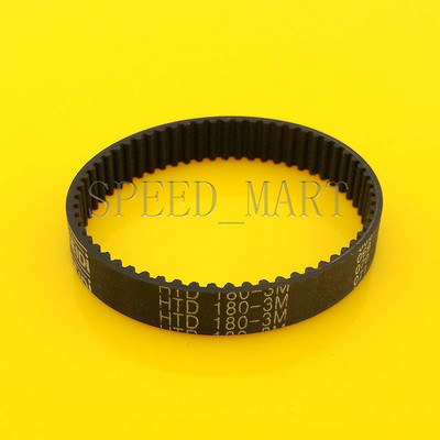 180-3M HTD 3mm Timing Belt 60 Tooth Cogged Rubber Geared 10mm Wide CNC ...