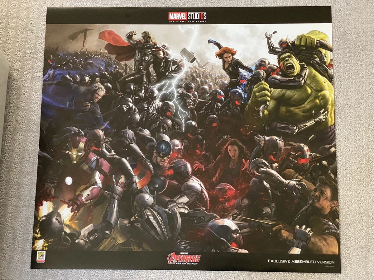 Age Of Ultron Poster Sdcc