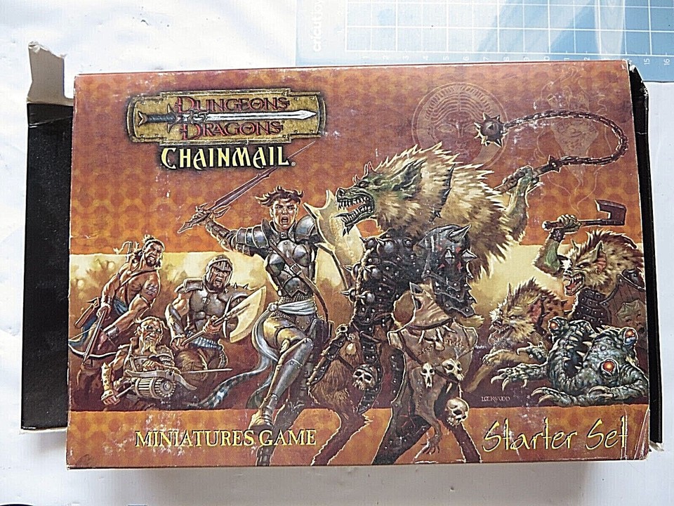 WOTC Chainmail Chainmail Starter Set complete box wear contents ...