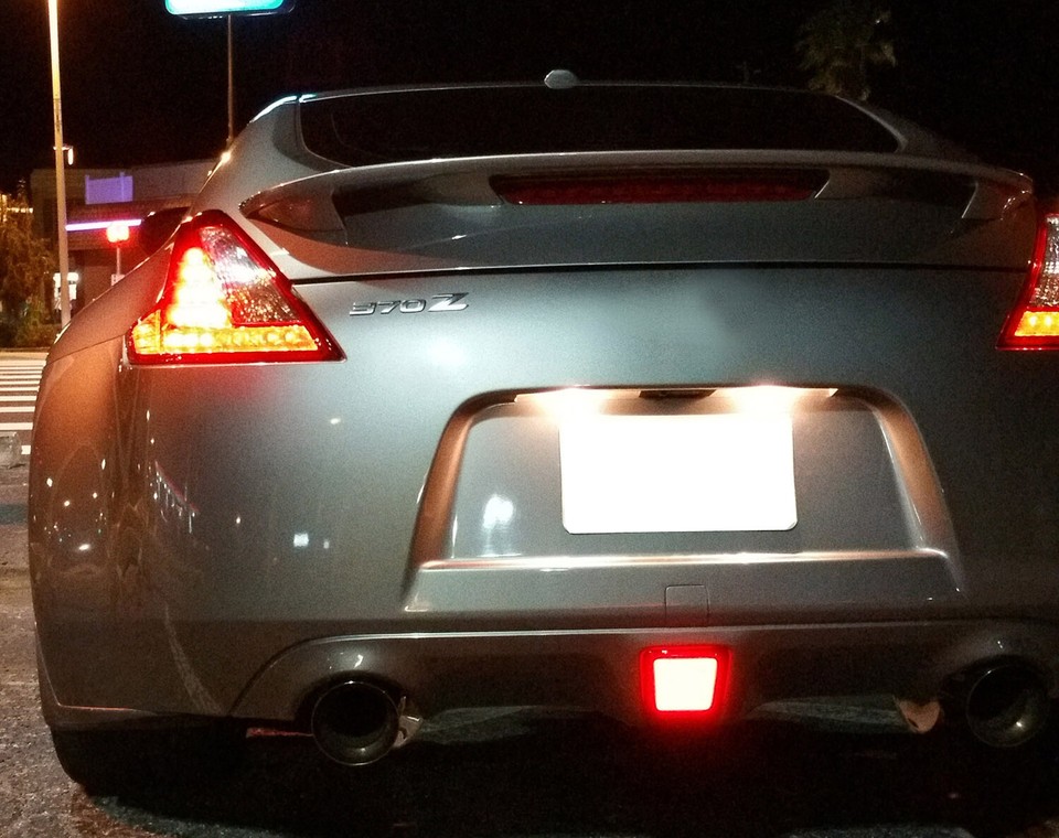 Full LED Rear Fog Light Retrofit DIY Kit For 370Z 86 FRS tC BRZ 124 ...