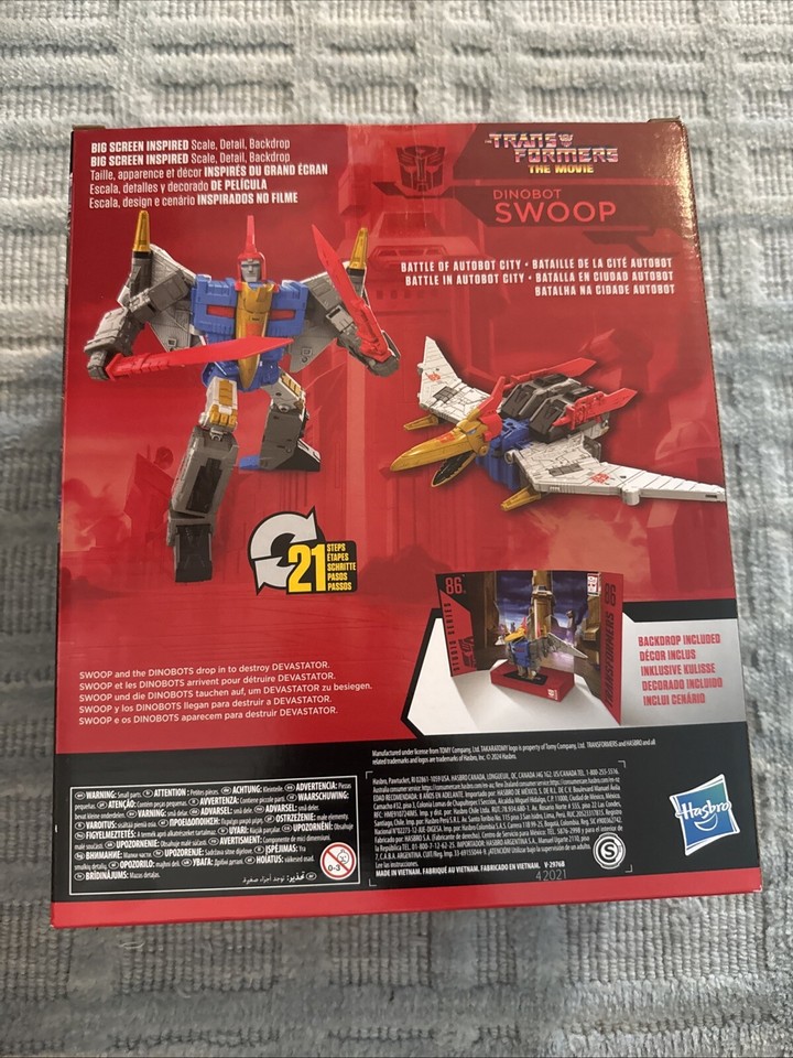 Transformers Generations Movie Studio Series 86 #26 Leader Dinobot ...