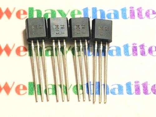 2SK104 / K104 / FET / TO92 / 4 PIECES (qzty) | eBay