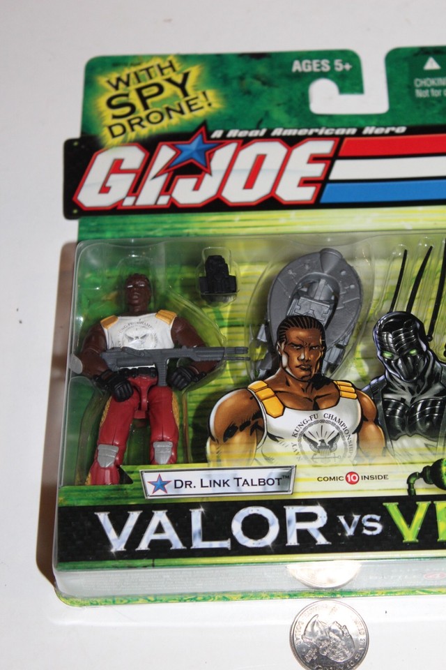 SEALED 2004 Gi Joe Valor Vs Venom Dr Link Talbot Cobra Night Creeper ...
