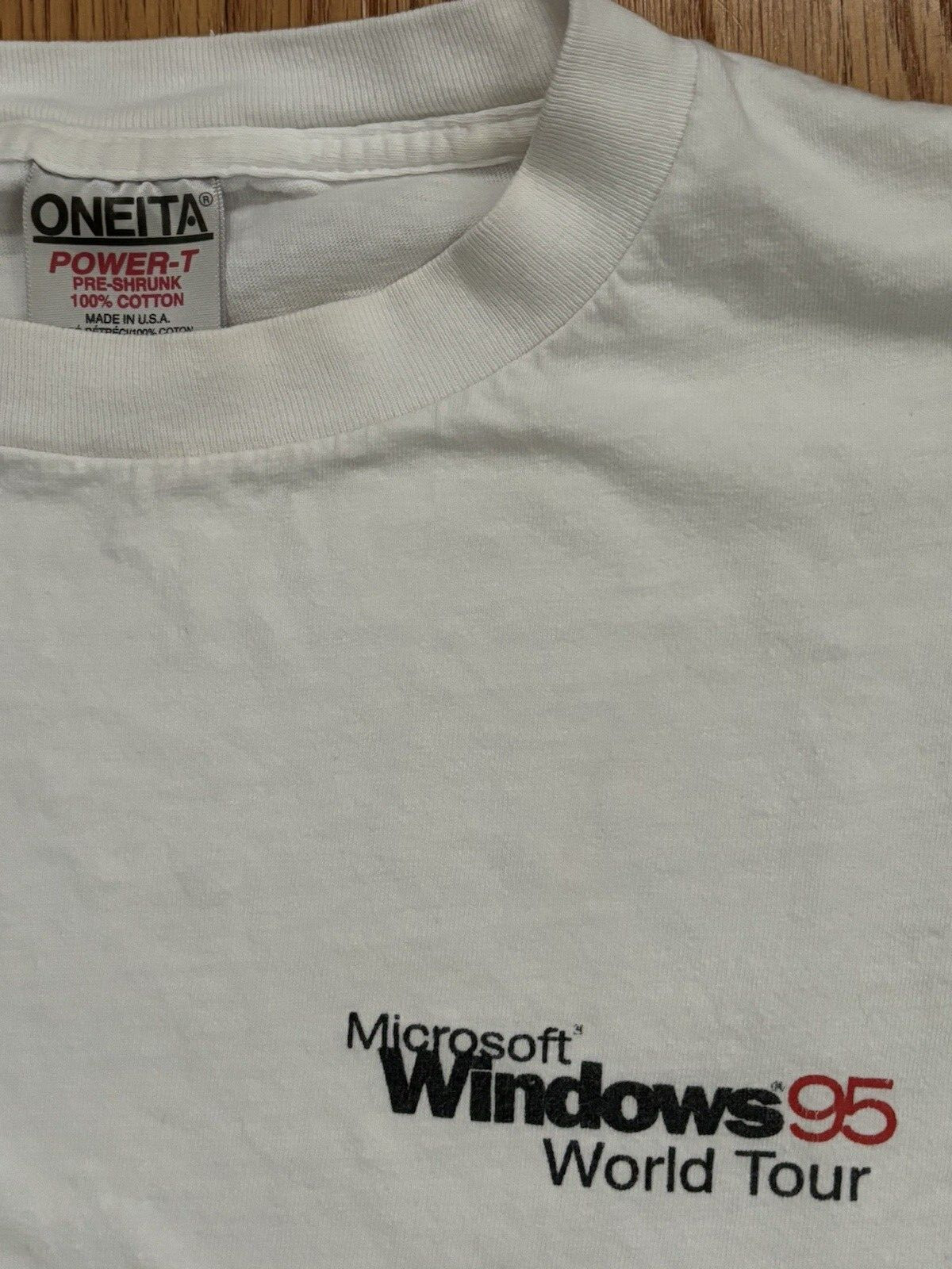 Rare Vintage Original Microsoft Windows 95 World Tour… - Gem