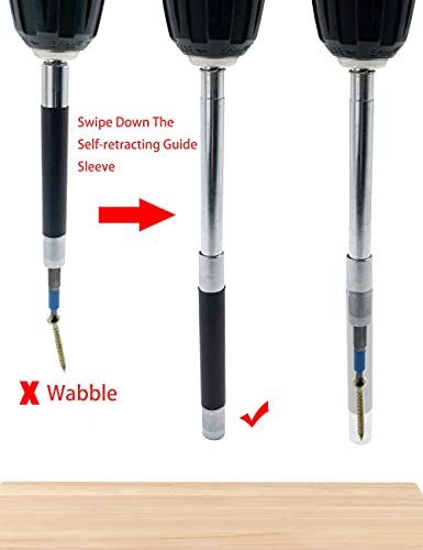 Screw Drive Guide Drill Bit Tip Holder Screwdriver Bit Holder Drill ...