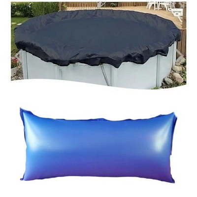 Inflatable Pool Pillow 0 3mm Thick PVC for 3 9 by 7 9 Feet Pools with ...