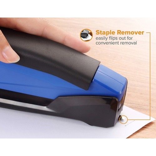 Paperpro 1000 Desktop Stapler - 20 Sheets Capacity - Transparent Blue ...