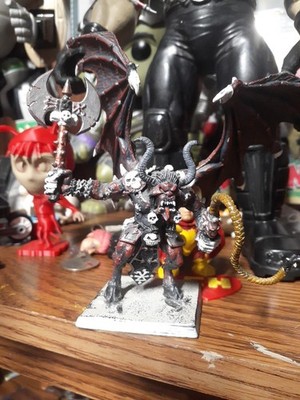Warhammer Chaos Bloodthirster Greater Daemon of Khorne, Metal - Rare ...