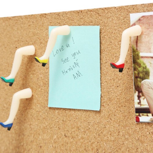 Creative Push Pins Women Legs Stationery for Message Board Organization ...