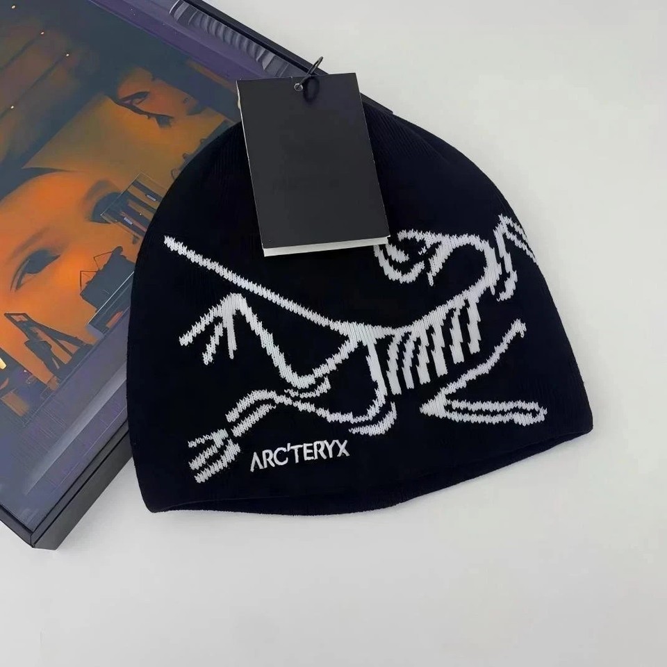 Arcʼteryx Bird Head Wool Beanie Orca Black – Unisex Winter Toque NWT | eBay