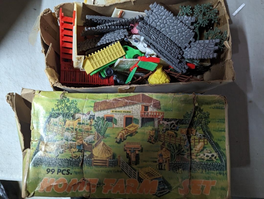 VINTAGE FARM PLAYSET PACKS VARIOUS 7 PACKS FROM 1060'S | eBay