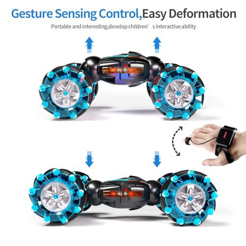 112 RC Stunt Car 2.4GHz 4WD Remote Control Gesture Sensor Toy Cars ...