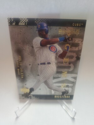 Julio Zuleta Cubs 2000 Upper Deck Black Diamond Rookie Gems #108 /1000 ...