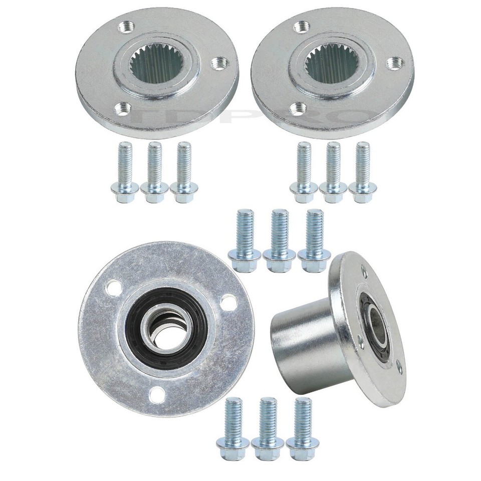 Front Rear Wheel Axle Hub Steering Spindle For Racing ATV Go Kart Quad ...