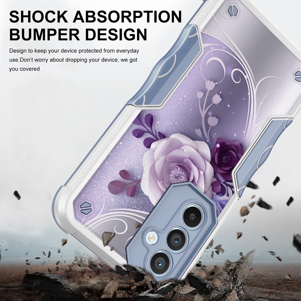 For Samsung Galaxy S24/S24 Plus/S24 Ultra/S24 FE Graphic Armor Case | eBay