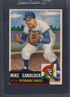 1953 Topps #247 Mike Sandlock Pirates VG/EX *1897 | eBay