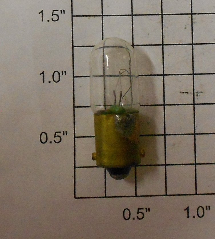 Acme 1835 5 Volt Bayonet Base Clear Tall Light Bulbs (2) | eBay