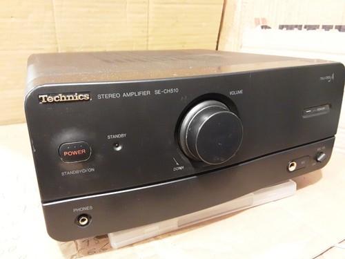 Technics SE-CH510 Stereo Amplifier Amp Separate System, Black, No Power ...