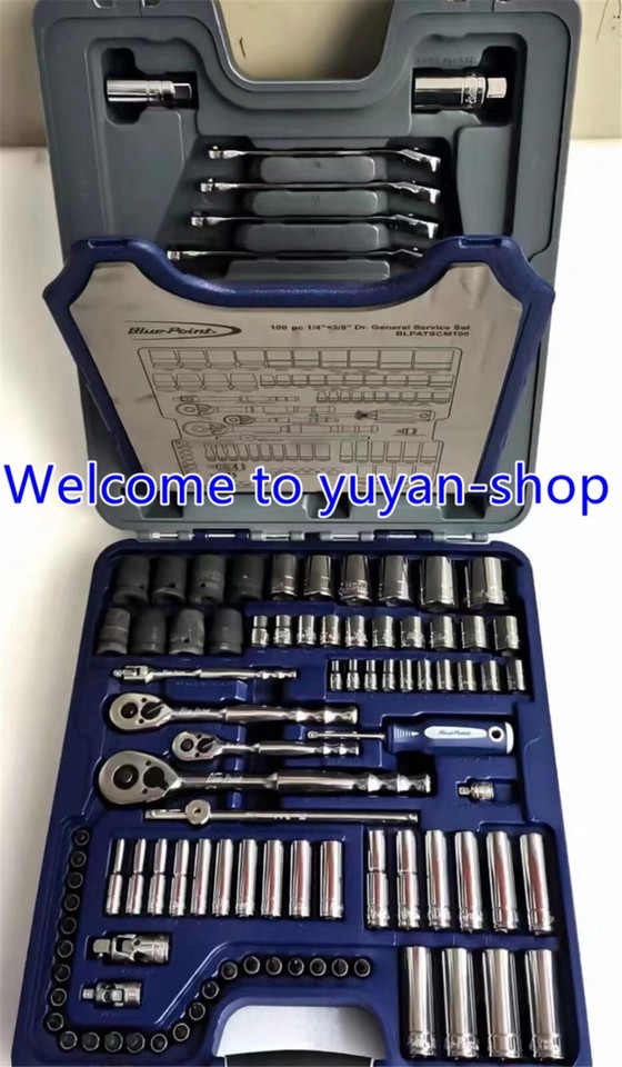 Blue Point Automotive Tools General Socket Set 100pc BLPATSCM100 #SHIP ...