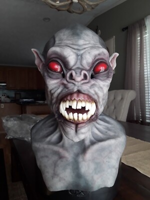 Chupacabra Silicone Mask - Gray Pattern by Immortal Masks, Excellent ...