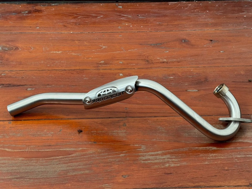 EXHAUST FULL SYSTEM STAINLESS PIPE BLACK CARBON FIT FOR HONDA CRF 110 ...