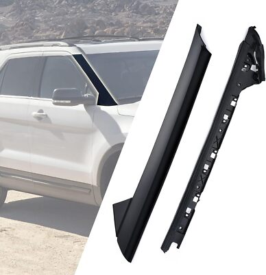 Right Side Windshield A-Pillar Molding INNER OUTER Trim For 11-19 Ford ...