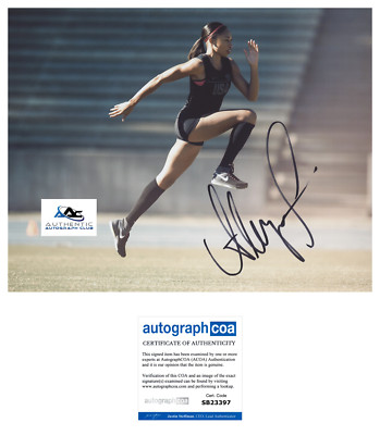 ALLYSON FELIX AUTOGRAPH SIGNED 11x14 PHOTO US OLYMPICS TRACK AND FIELD ...