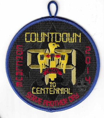 BSA OA SECTION W4N 2014 CONCLAVE BLUE BORDER PATCH LODGE'S 33-90-249 ...