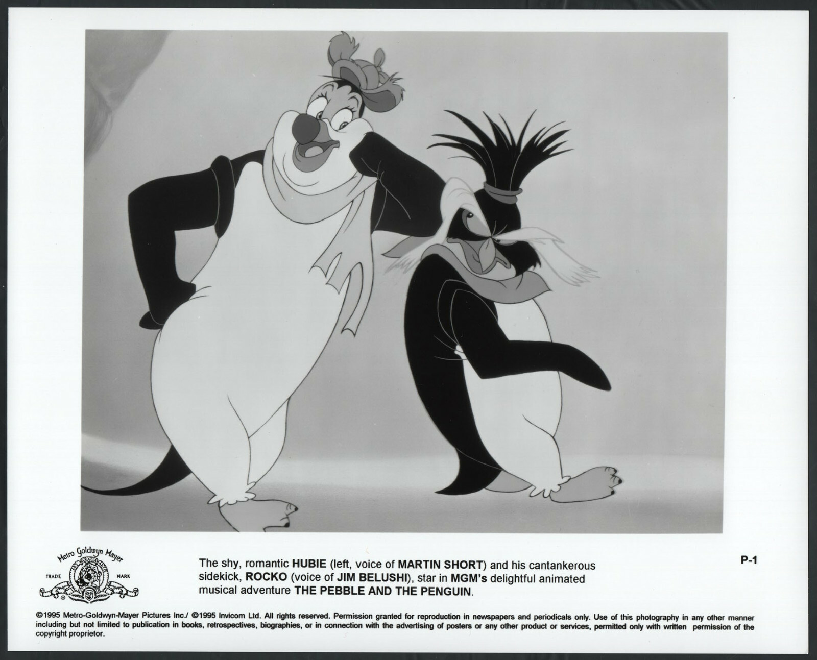 The Pebble And The Penguin ’95 CARTOON ANIMATION HUBIE ROCKO | eBay