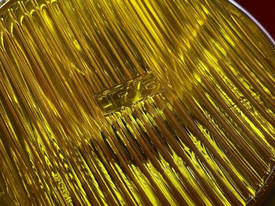 H Ipf Yellow Fog 180Mm Set Of 2 Concave Lens 24V Plated Bezel/Black ...