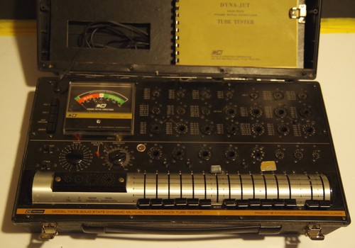 BK B&K Model 747 Dyna-Jet Solid State Dynamic Mutual Conductance Tube ...