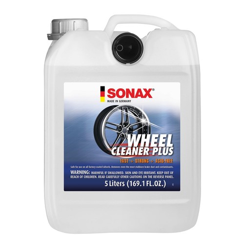 Sonax Wheel Cleaner Plus 169.1 fl oz Acid Free Powerful Formula for All ...