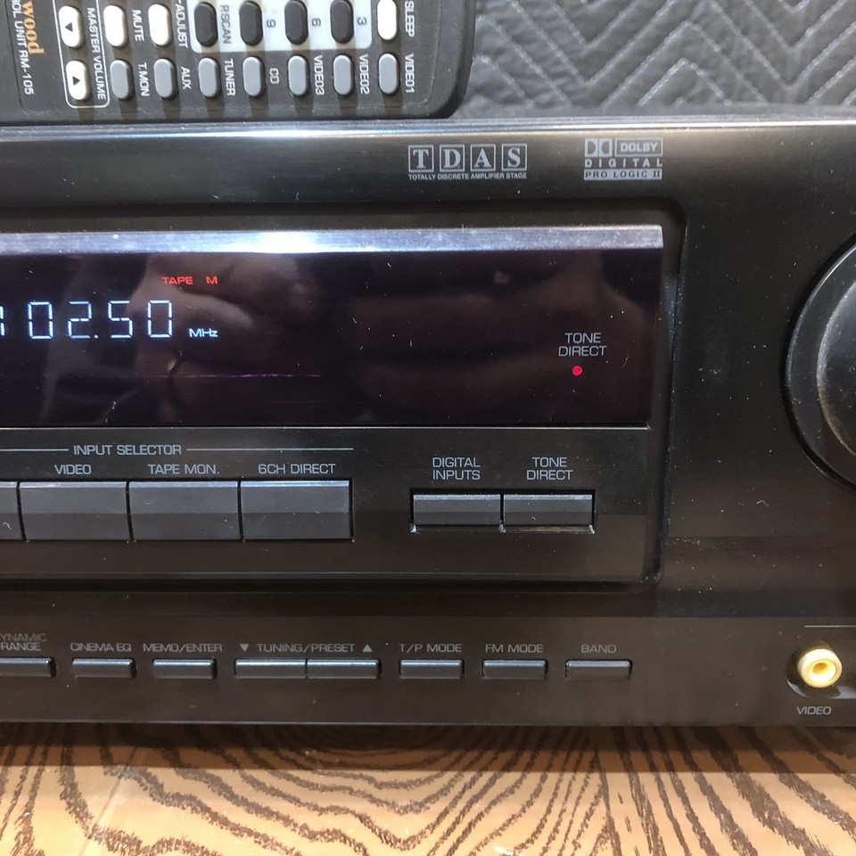 Sherwood RD-6500 A/V Surround Receiver Stereo - Works - With Remote | eBay