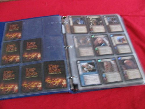 200 plus Decipher Lord of the Rings LOTR Trading Cards in Notebook | eBay