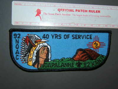 Boy Scout OA 489 Nishkin Halupa A Pe Lachi chapter flap 8025S | eBay