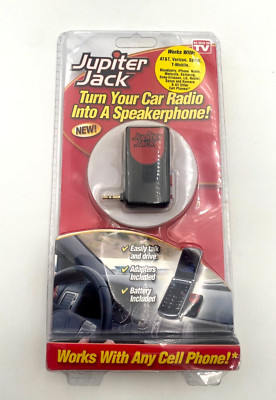Jupiter Jack Cell Phone Car Radio Hands Free Speakerphone Converter Kit ...