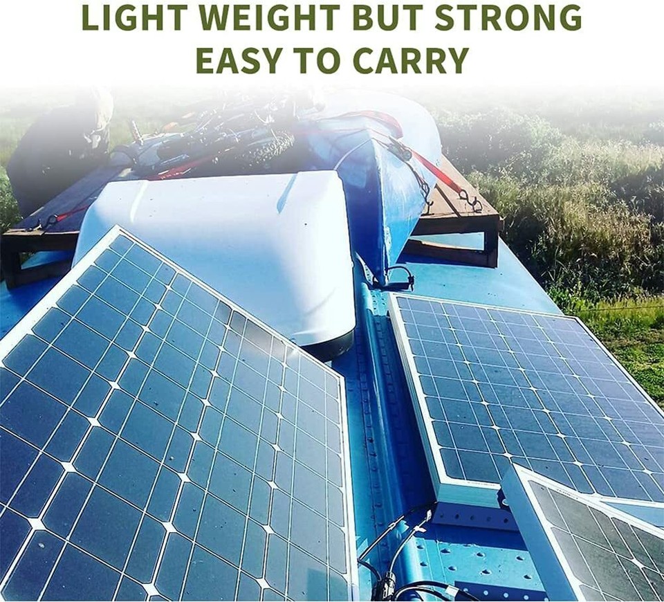 HQST Adjustble Solar Panel Tilt Mount Brackets Mounting Solar Panel For ...