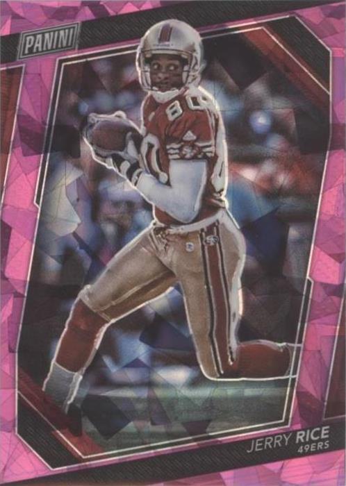 2023 Panini National Convention VIP Gold Pack - Jerry Rice #6 Pink ...