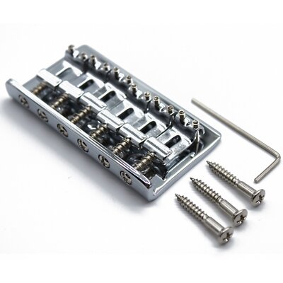 Chrome Hardtail Stratocaster Bridge 54mm String Spacing | eBay
